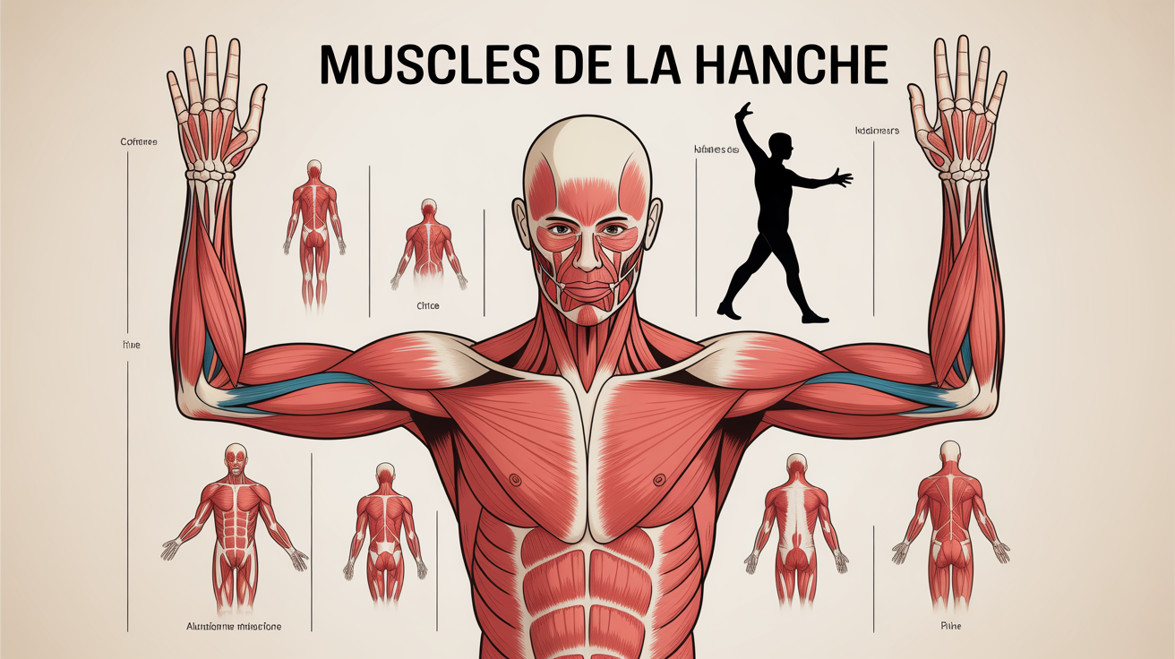 Muscles de la hanche : comprendre leur anatomie et leurs fon