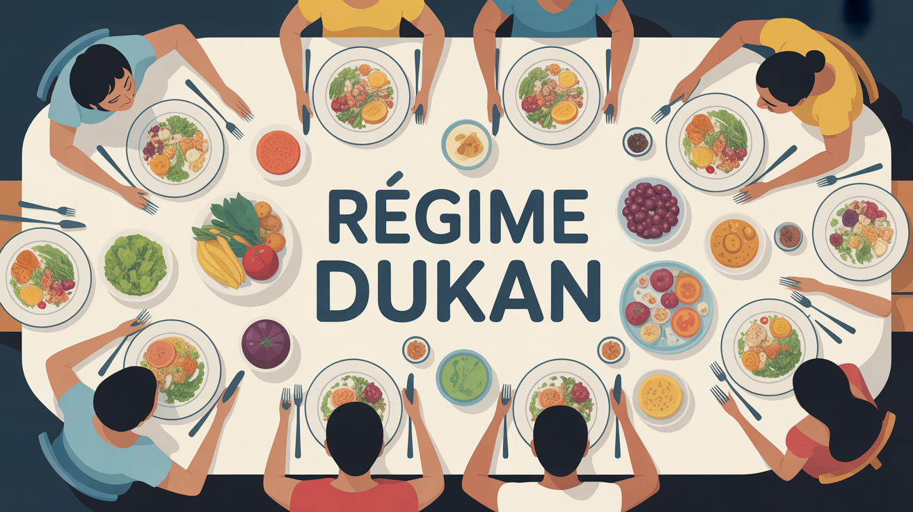 Menus du régime Dukan phase par phase : conseils, exemples e